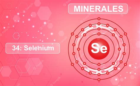 Premium Vector Electronic Scheme Of The Shell Of The Mineral Selenium Se 34 Element Of The Premium Vector Electronic Scheme Of The Shell Of The Mineral Selenium Se 34 Element Of The