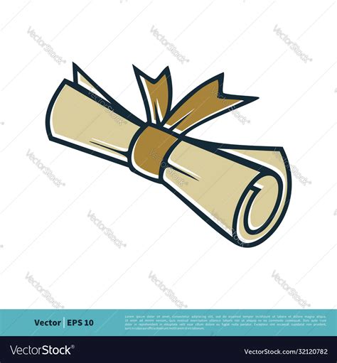 Certificate Scroll Template
