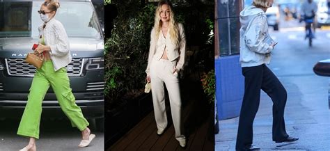 로로피아나의 걸어다니는 광고판 지지 하디드 싱글즈