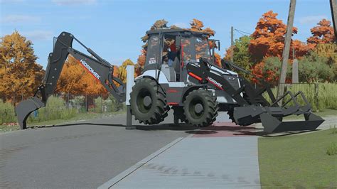LS 22 HMK 102B Backhoe Loader V1 0 0 0 Farming Simulator 2025 Mod LS 2025 Mod FS 25 Mod