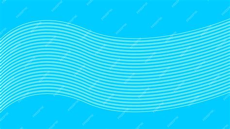 Premium Vector Abstract Blue Wave Pattern Background Stock Vector