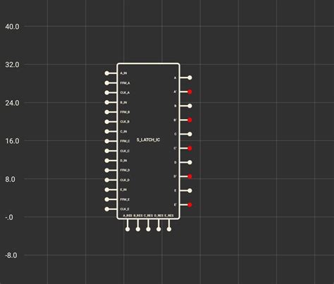 Here Is A 5 Latch Ic I Made With A Flip Flop Mode For Each Separate Latch Maybe Pointless But I