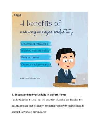 Measure Employee Productivity Effective Ways 1 Pdf