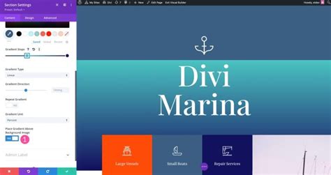 Using The Divi Gradient Builder Elegant Themes Documentation