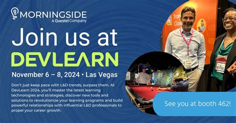 Morningside On Linkedin Devlearn2024 Elearning Localization Translation Globallearning