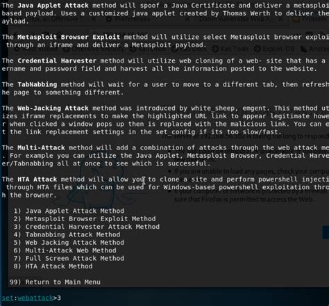 Clone A Web Site With Setoolkit Web3us Llc