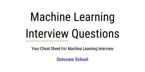 Github Amitshekhariitbhumachine Learning Interview Questions Your
