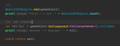 program can t detect collision in the main script unity engine