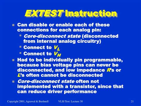 PPT Lecture IEEE JTAG Analog Test Access Port And Standard PowerPoint Presentation