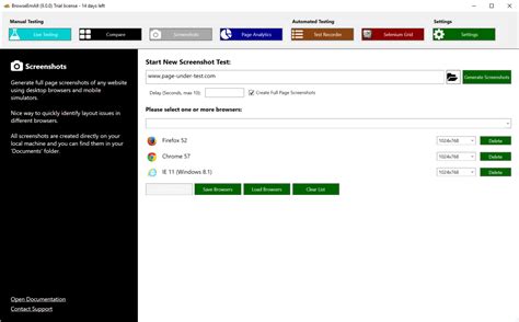 Manual Testing MultiBrowser Documentation Documentation
