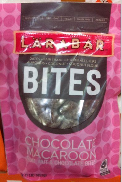 Lara Bar Chocolate Macaroon Bites