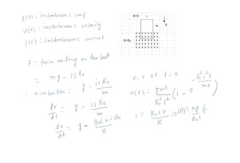 A Small Rectangular Loop With Self Inductance L Ohmic Conductivity σ