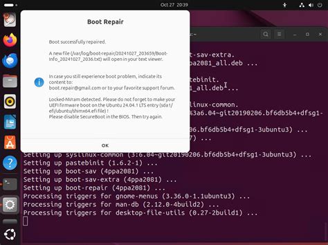 Hyper V 마이그레이션 후 Ubuntu 부팅 불가 해결 방법 Efi Grub 복구 Umirt의 블로그