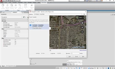 can t drop marker to specify a geolocation autodesk community