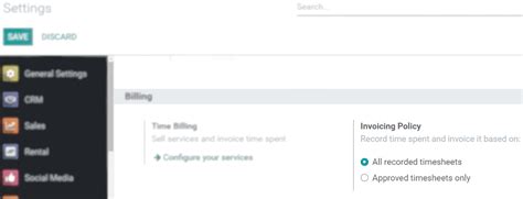 Get Started With Timesheets — Odoo 130 Documentation