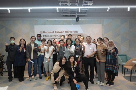 National Taiwan University International College Master Program In