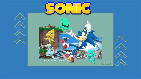 Download Sonic Exploring The Vibrant Planet Wisp Wallpaper Wallpapers Com