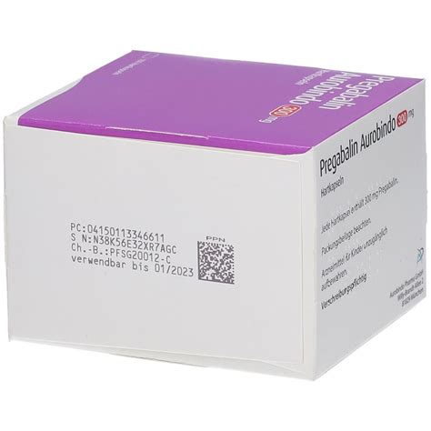 Pregabalin Aurobindo 300 Mg 100 St Mit Dem E Rezept Kaufen Shop Apotheke