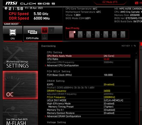 Pro X670 P Wifi Xmp Not Working After Bios Update Msi Global English