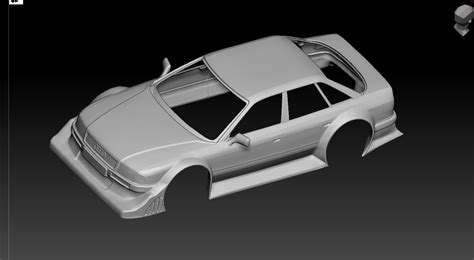 Файл Stl Дополнительное оборудование для Audi 80 B4 1991 🚗 3mf ・3d печать дизайна для