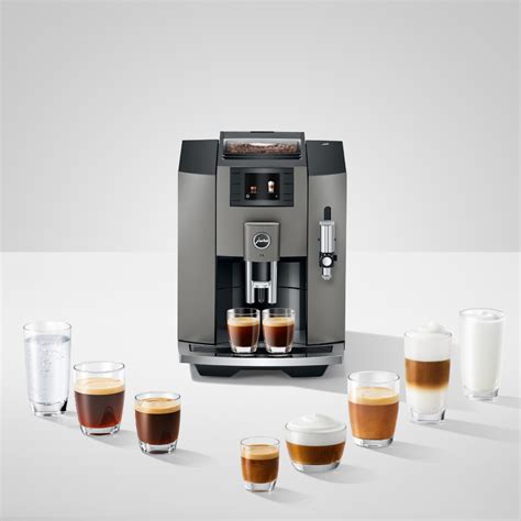 Кофемашина Jura E8 Dark Inox EB (15364) - купить с доставкой по России
