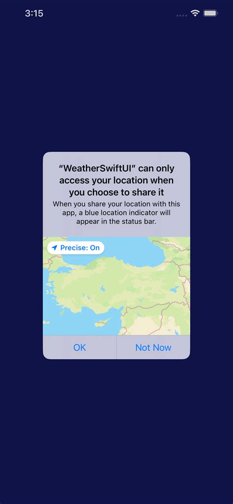 GitHub GokceKahraman WeatherSwiftUI