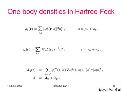 Ppt Mean Field Methods For Nuclear Structure Powerpoint Presentation