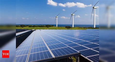 At GW India Now Fourth In Solar Wind Energy Capacity India News Times Of India