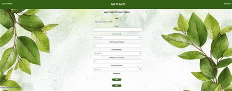 GitHub JaroslawLeszko Plant Control Backend