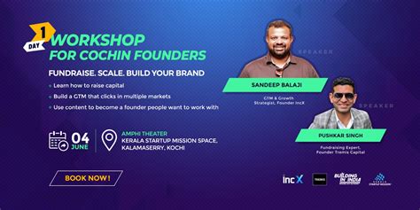 Funding Growth Content Workshop Hosted By Sandeep Balaji Pushkar Singh Registration