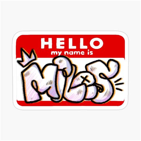 Miles Morales Graffiti Sticker