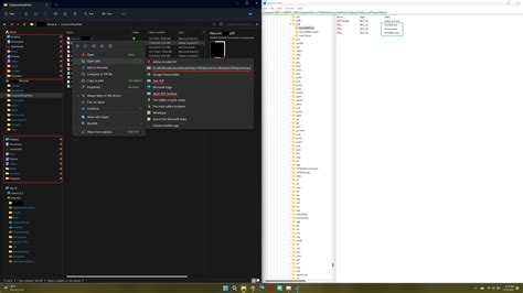 bunch of uninstalled software showing up in open with menu even