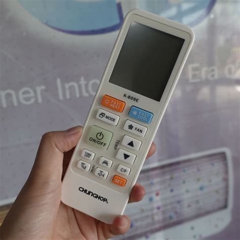 Chunghop K 809e รีโมทแอร์ปรับอากาศแบบสากลพร้อมรีโมทคอนโทรลขนาดใหญ่ โดย