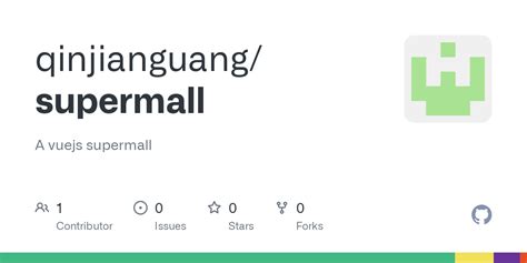 github qinjianguang supermall a vuejs supermall
