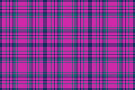 Texture Vector Seamless Check Background Pattern Textile Fabric Plaid