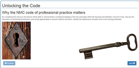 Unlocking The Code An Open Resource On The Nmc Professional Code The University Of Nottingham