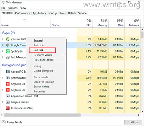 FIX Software Reporter Tool Causes High CPU Usage In Windows 10 Solved WinTips Org
