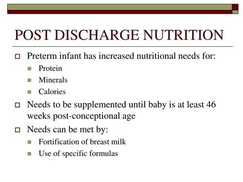 Ppt Outpatient Follow Up Care Of Premature Infants Powerpoint