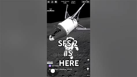 45 seconds of SFS 2 Gameplay || Spaceflight simulator 2 #sfs2 #sfs #shorts - YouTube