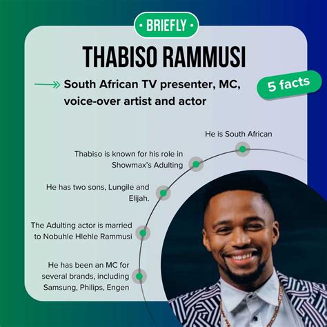 Who Is Thabiso Rammusi From Adulting Everything Known About The Actor Za