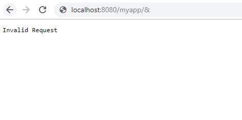 Java In Redirecting To ERROR 400 Intead Of Default Error Page Stack Overflow
