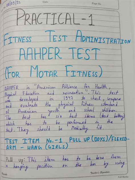 Physical Education Practical Pdf
