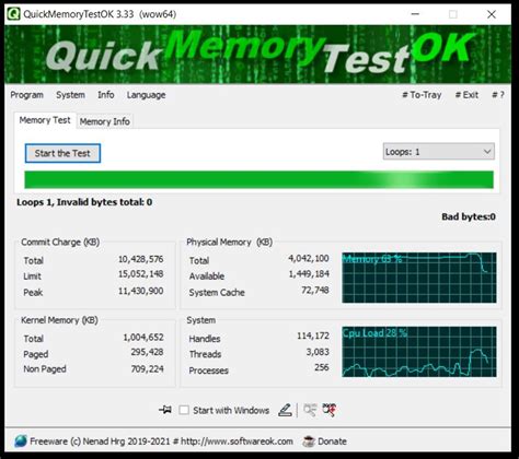 QuickMemoryTestOK Download