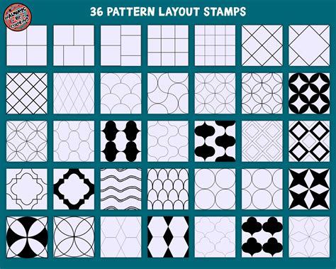 procreate seamless pattern creator kit