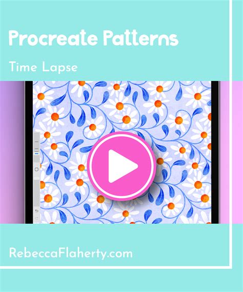 More Procreate Patterns Rebecca Flaherty