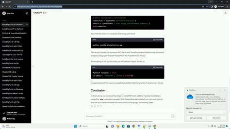 Pip Install Torch Transformers Youtube