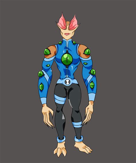 Drawing Gwen 10 Aliens Whenever I Feel Like It Day 24 Eye Gal Rben10