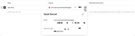 Integrate Postman Vault With Aws Secrets Manager Postman Learning Center