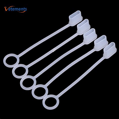 10Pcs Set USB Type C Protection Cap Cord Dust Plug Charger Cover Universal Transfer Cable