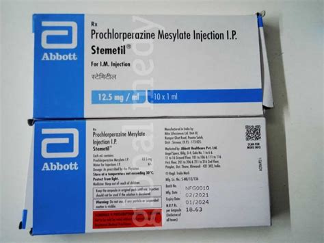 Stemetil Injection At ₹ 100 Vial Awadhpuri Bhopal Id 23997754430